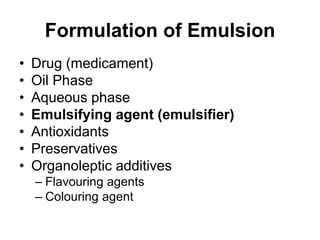 Emulsion SB | PPT