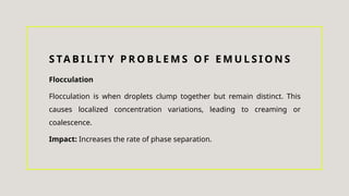 EMULSIONS AND TYPES OF EMULSION EXPLAINED | PPTX
