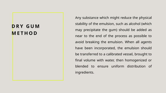 EMULSIONS CLASSIFICATION OF EMULSION EXPLAINED | PPT