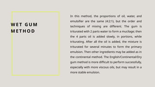 EMULSIONS CLASSIFICATION OF EMULSION EXPLAINED | PPTX