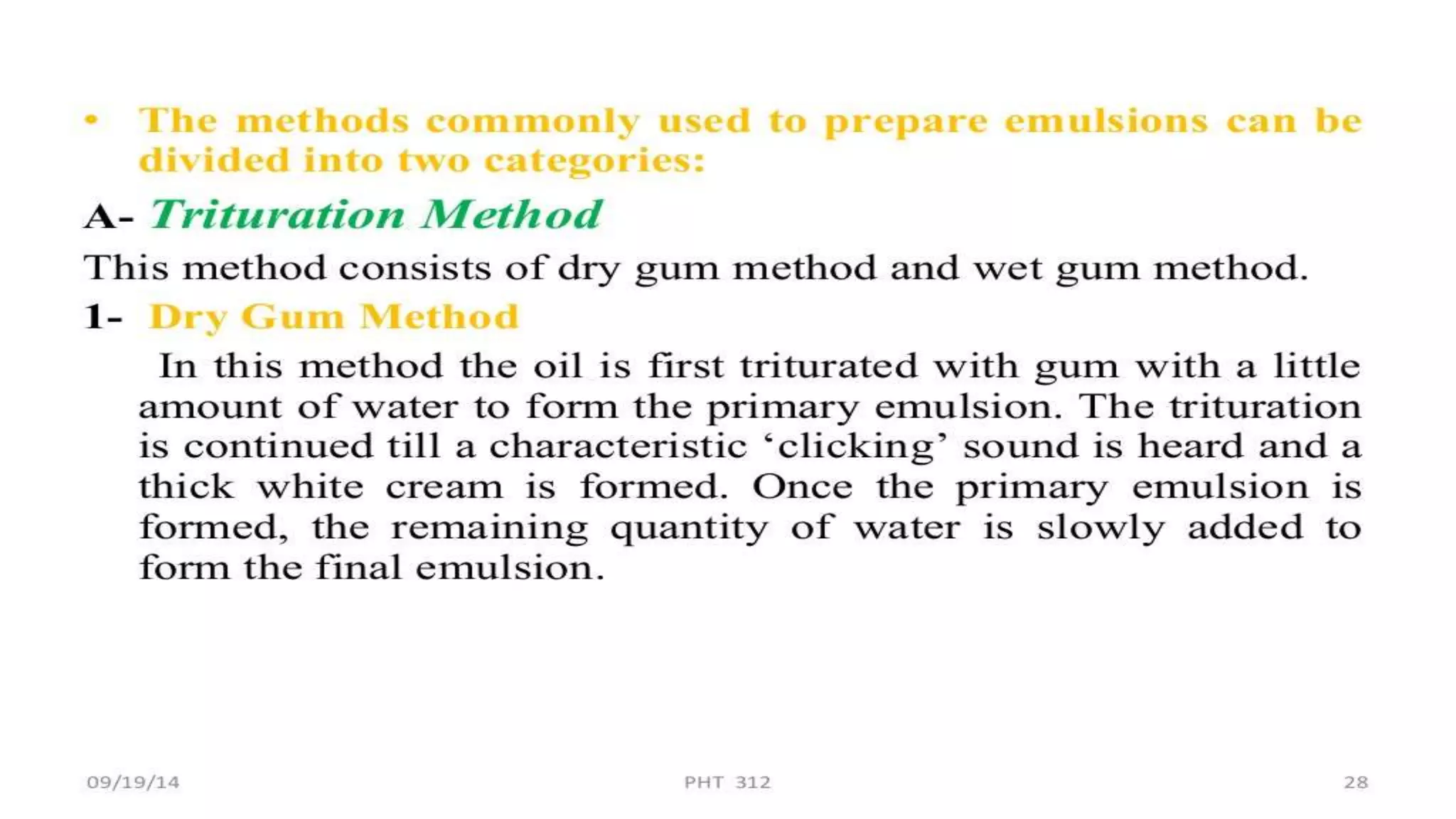 Emulsions ppt | PPTX | Pharmaceutical Drugs | Medical Health