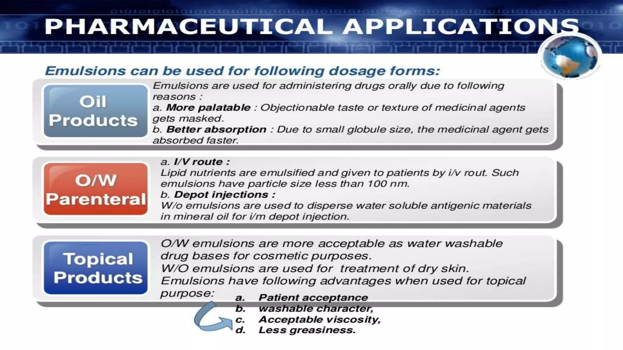Emulsions ppt | PPTX | Pharmaceutical Drugs | Medical Health