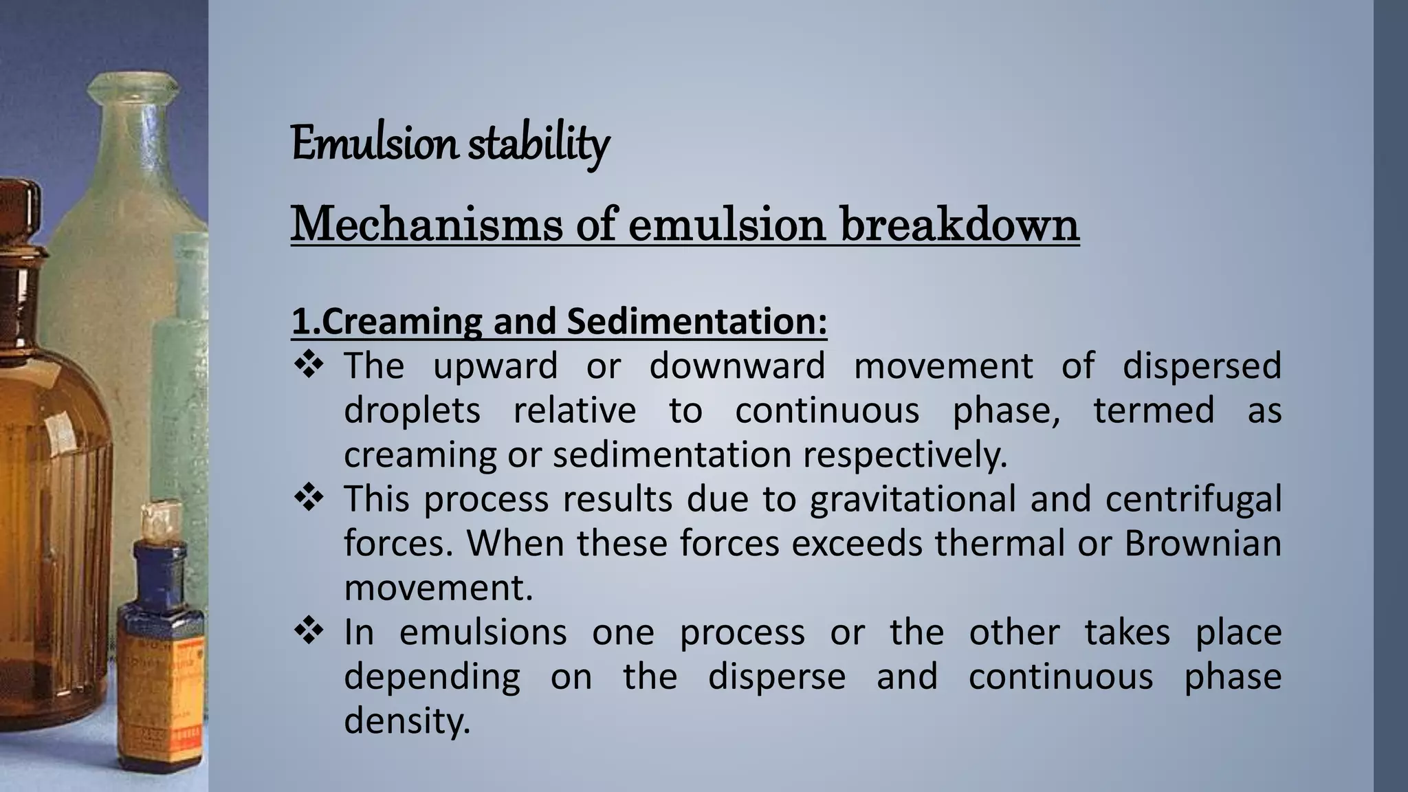 Emulsion stability by mgk | PPTX