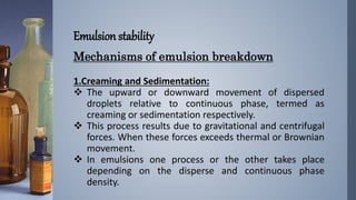Emulsion stability by mgk | PPTX