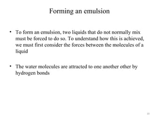 Emulsion technology, a review. | PPT