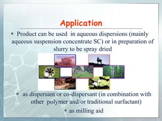Emulson AG/TP1: Acrylic Polymer Dispersant from Lamberti | PDF