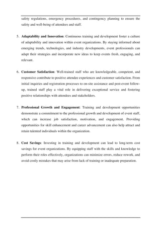 Event Management Unit 2 Event Organisation | PDF