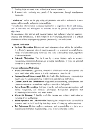 Event Management Unit 3 Human Resource Development in Event Management ...