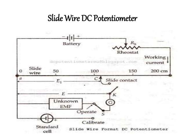 DC potentiometers | PPTX | Physics | Science