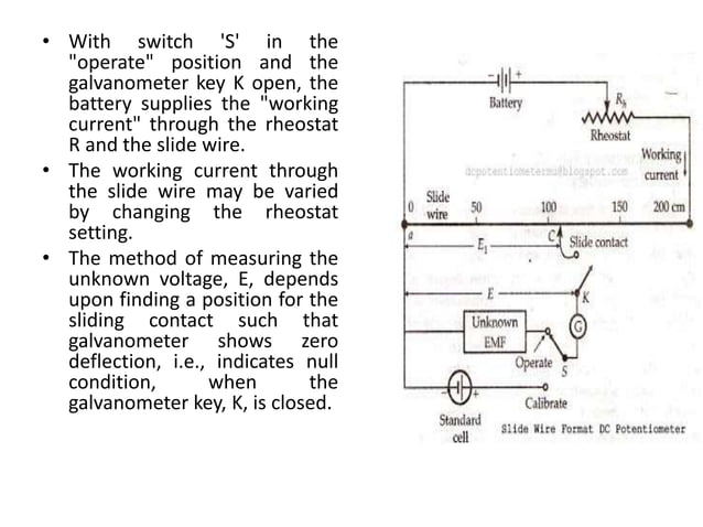 DC potentiometers | PPTX | Physics | Science