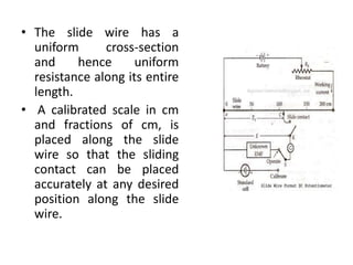 DC potentiometers | PPTX