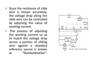 DC potentiometers | PPTX