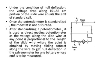 DC potentiometers | PPTX