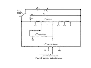 DC potentiometers | PPTX