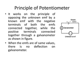 DC potentiometers | PPTX
