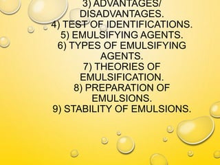 Emusification | PPTX