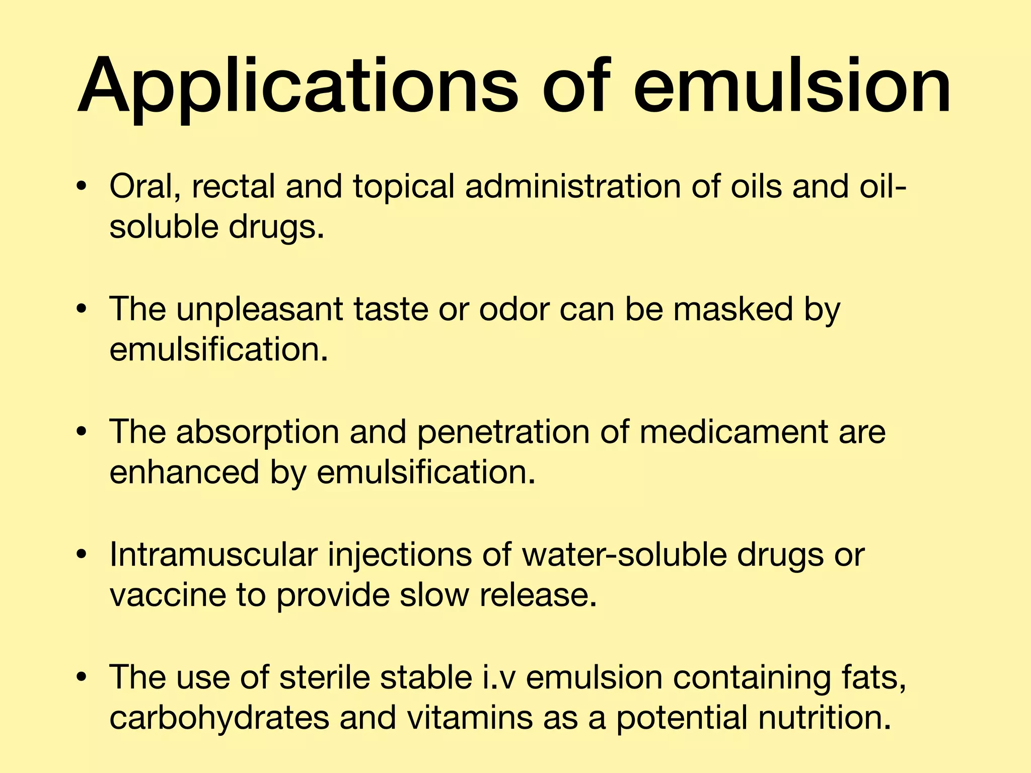 Pharmaceutical Emulsion | PDF