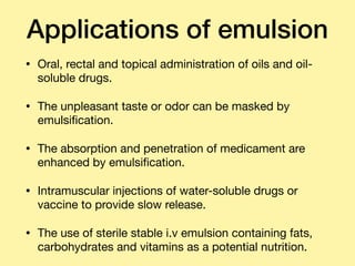 Pharmaceutical Emulsion | PDF