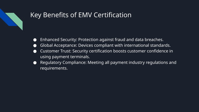 EMV Certification & Payment Terminal Certification.pptx