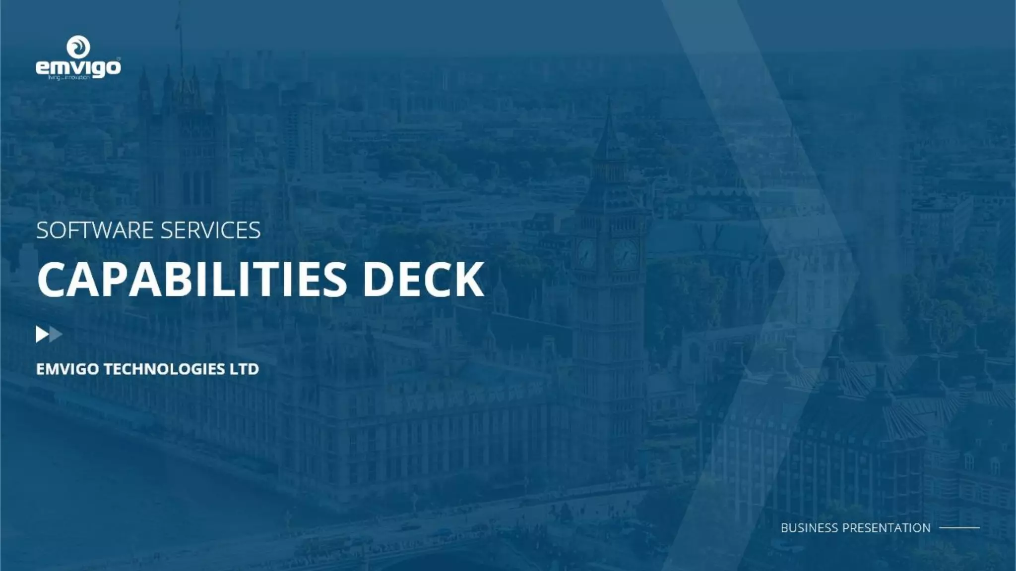 Emvigo Service Portfolio 2020 | PPT