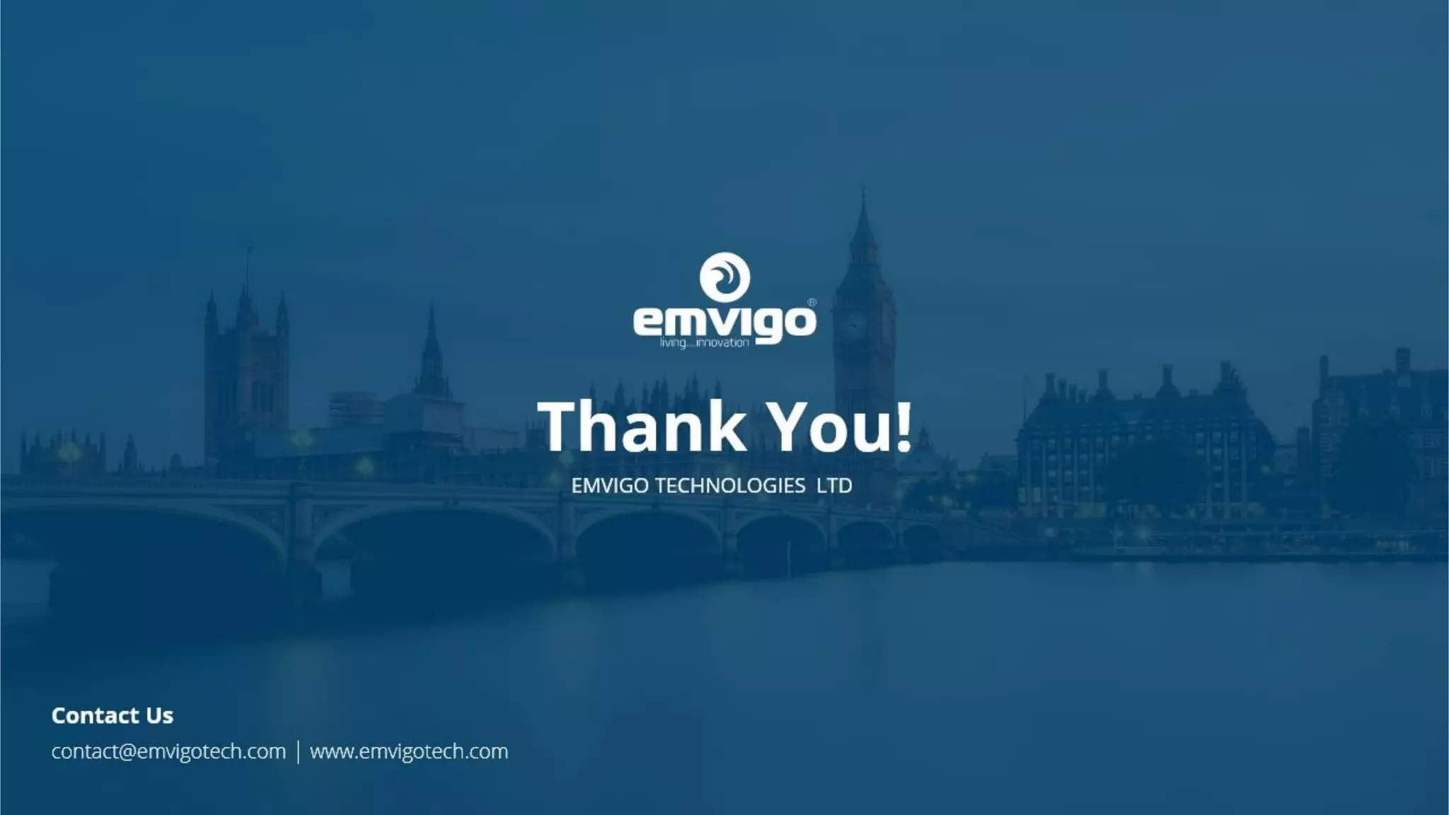 Emvigo Service Portfolio 2020 | PPT