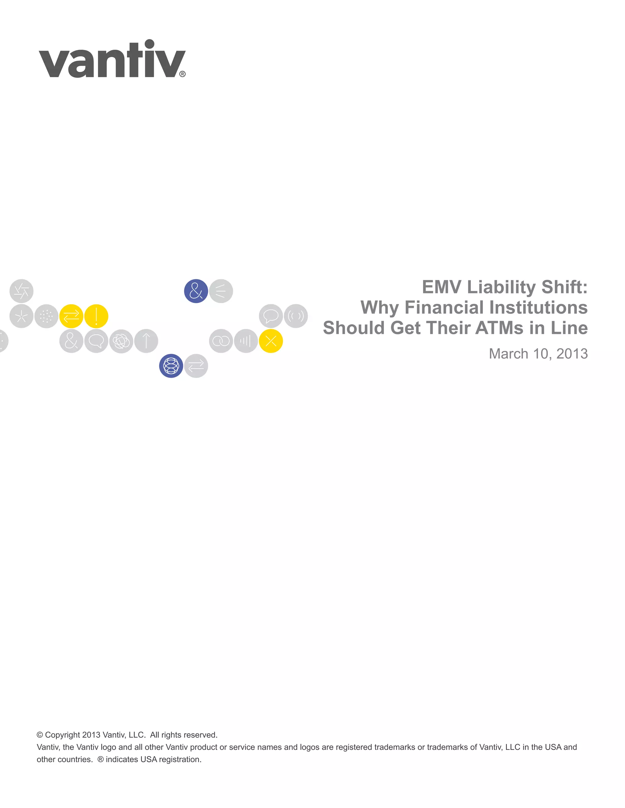 EMV Liability Shift: Why Financial Institutions Should Get Their ATMs ...