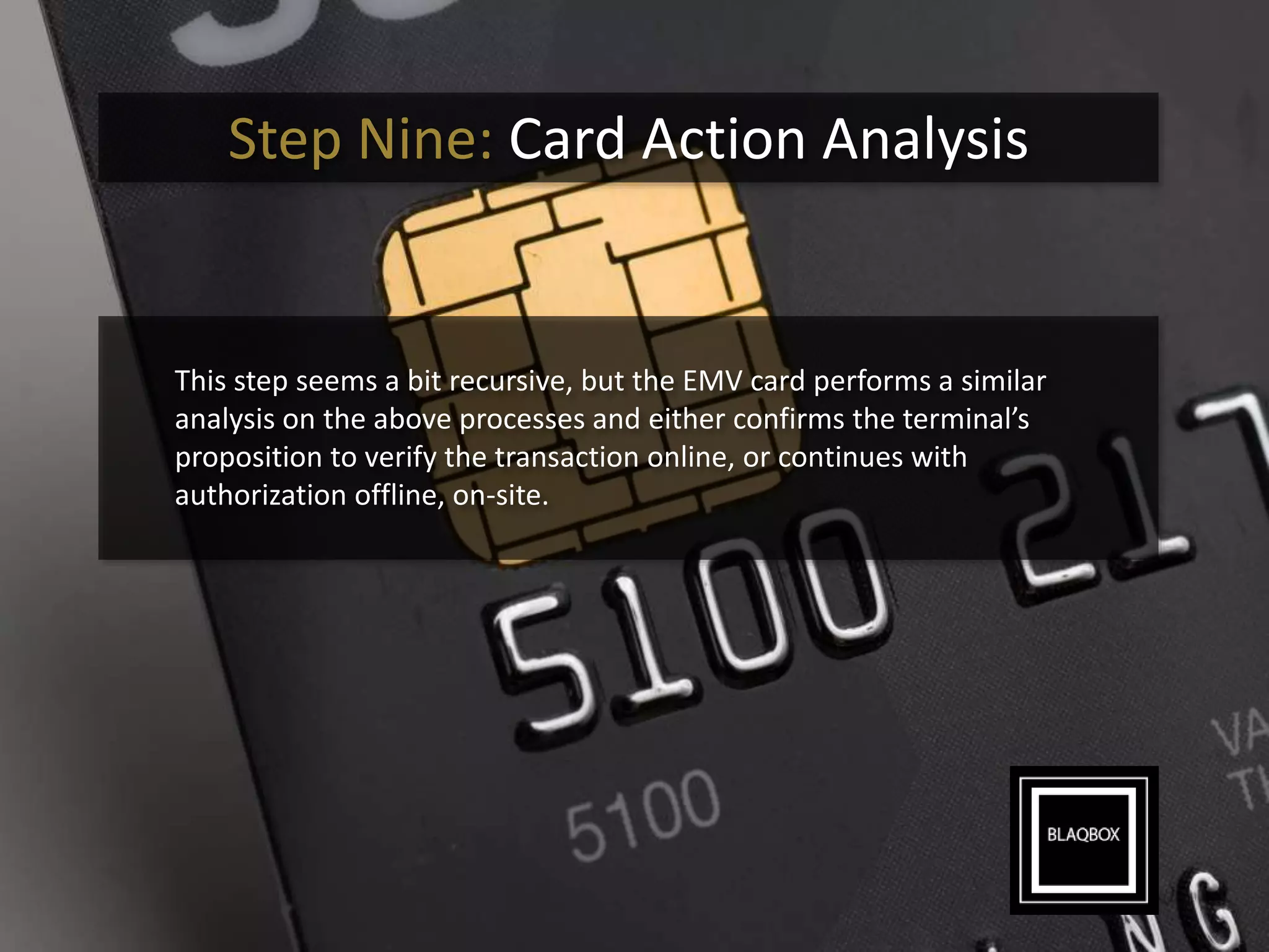 EMV Card Migration: How the EMV Transaction Flow Works | PPTX