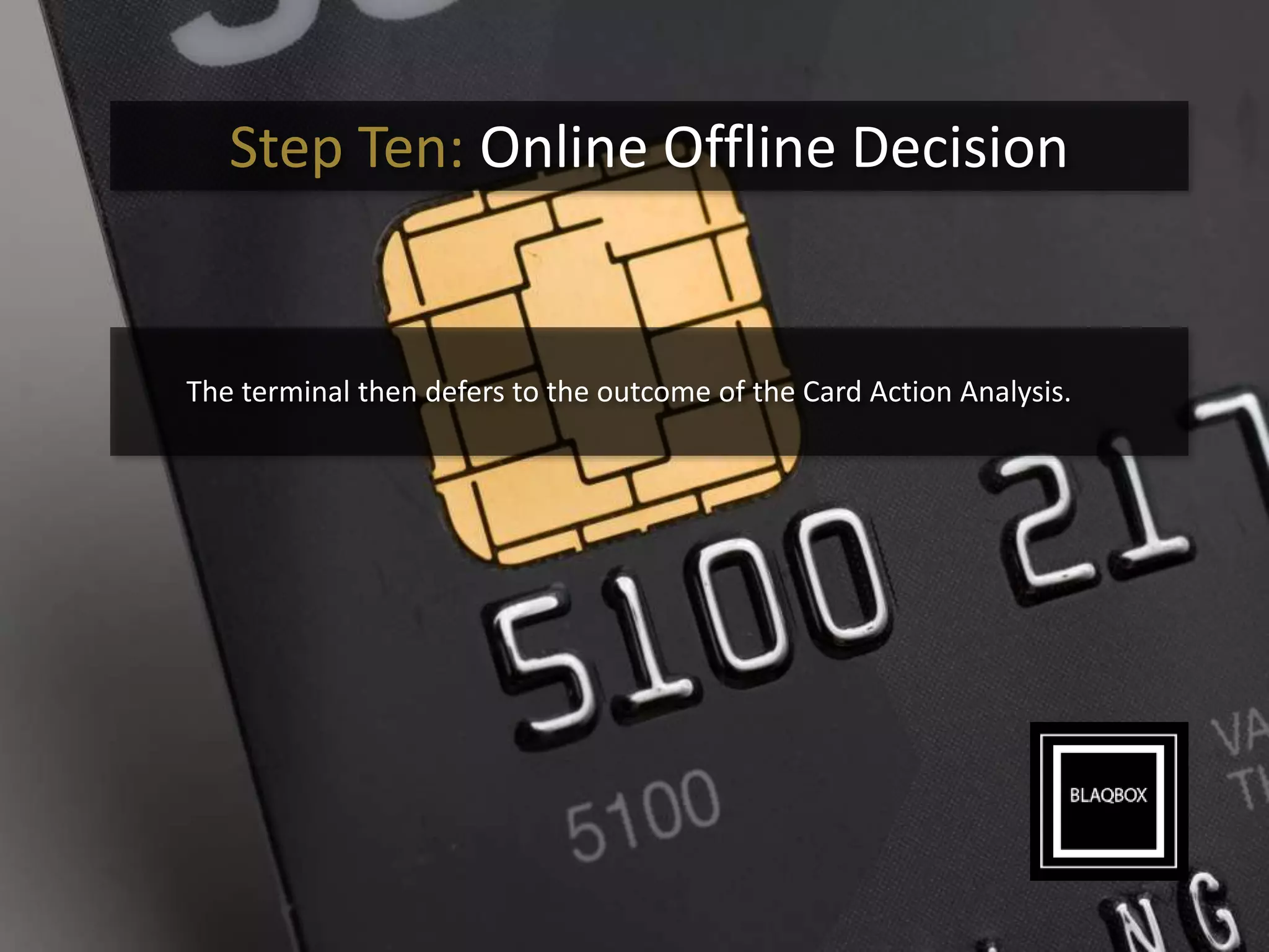 EMV Card Migration: How the EMV Transaction Flow Works | PPTX