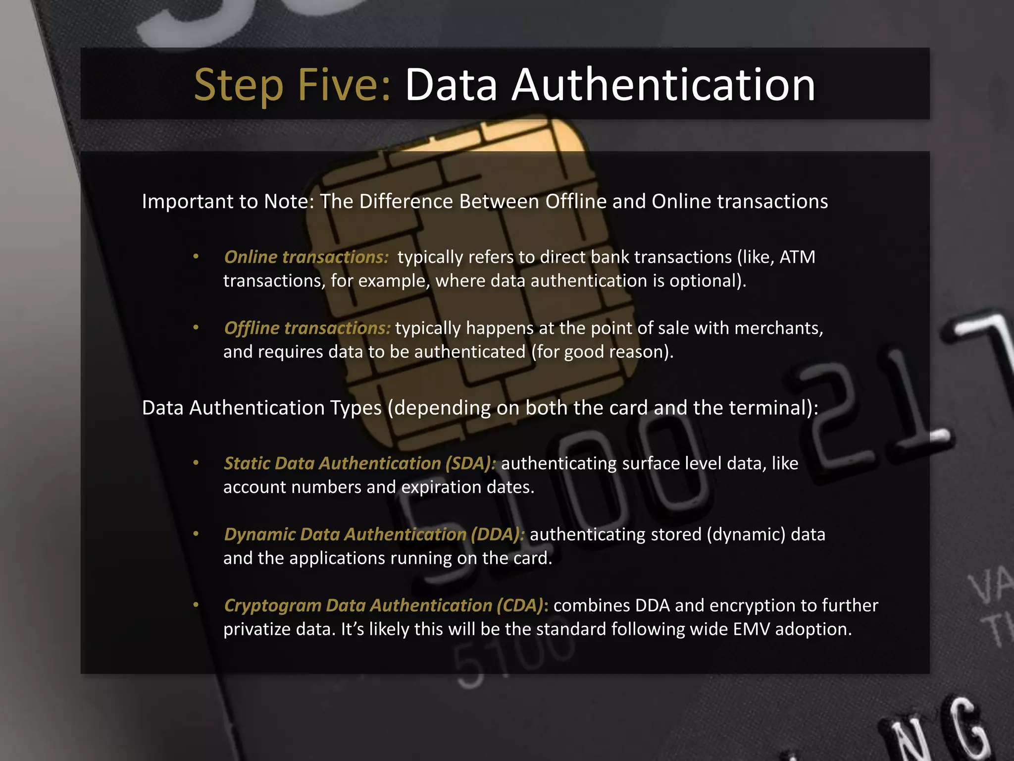 EMV Card Migration: How the EMV Transaction Flow Works | PPTX