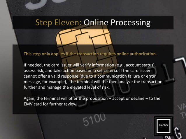 EMV Card Migration: How the EMV Transaction Flow Works | PPTX
