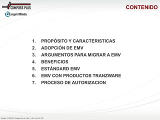 Procesamiento EMV con PRODUCTOS tranzware | PPTX