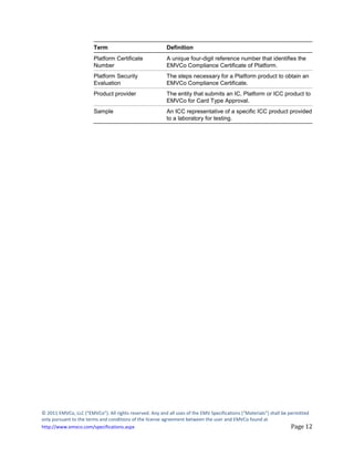 Emv security guidelines_v4.0_dec10_20110215112806448 | PDF