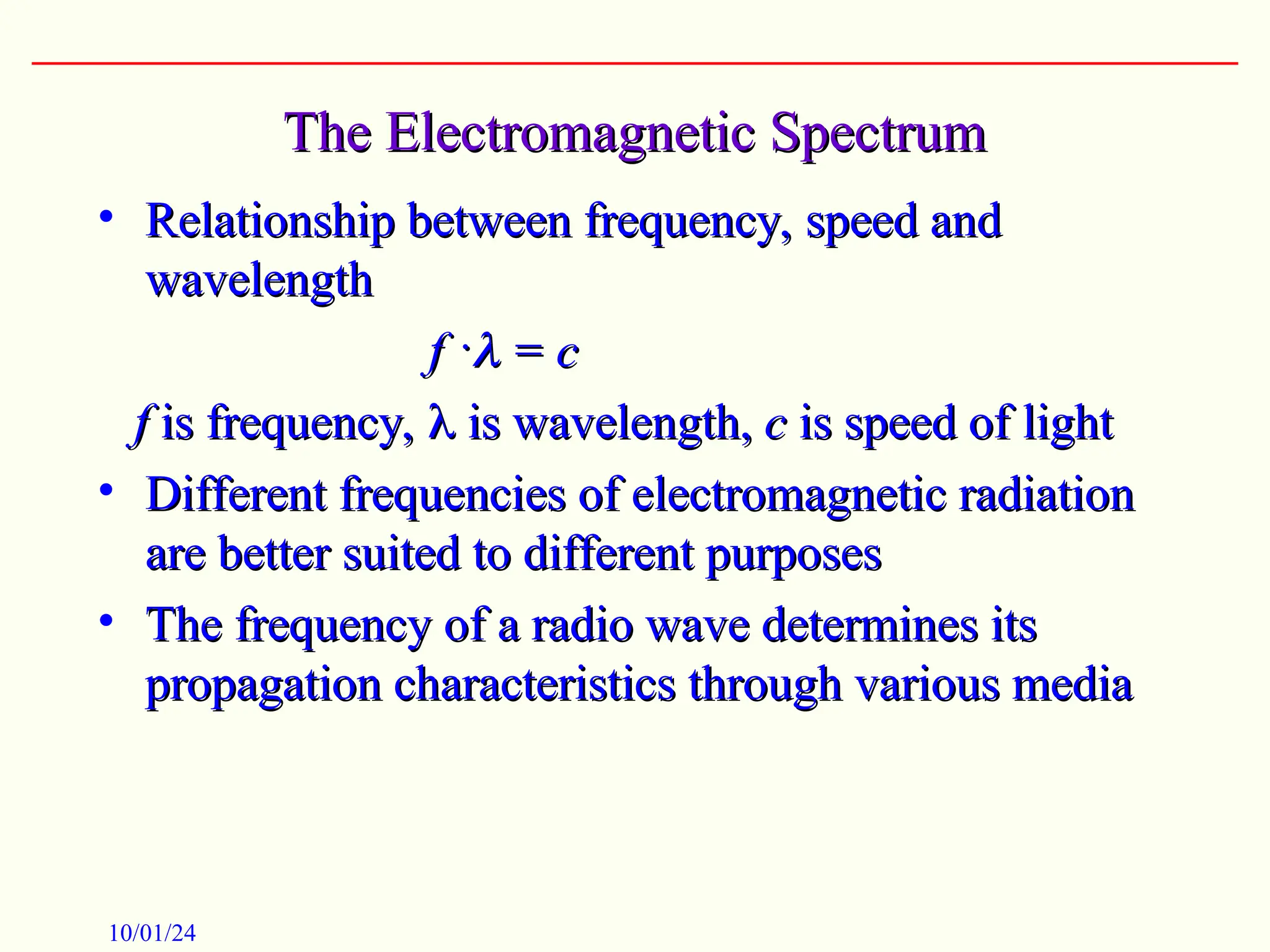 the electromagnetic Waves & spectrum.ppt