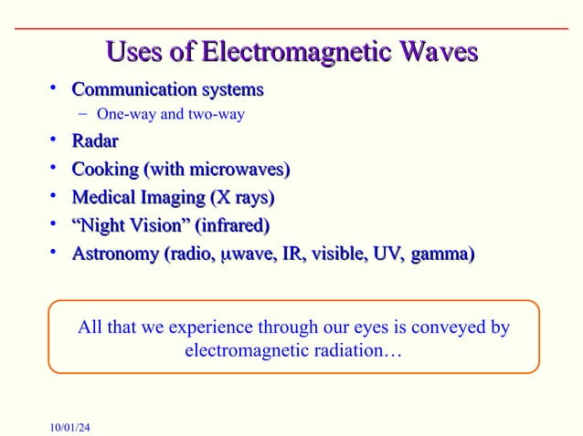 the electromagnetic Waves & spectrum.ppt
