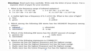 Science 10 - Introduction to Electromagnetic Waves | PPTX