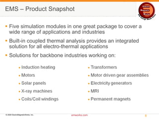Electromagnetic add-in to SolidWorks | PPT
