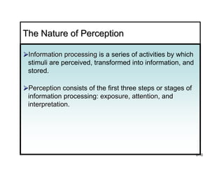 BB Chapter Eight: Perception | PDF