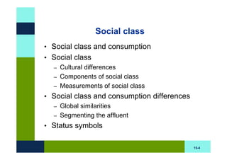 BB Chapter Fifteen : Social Class | PDF