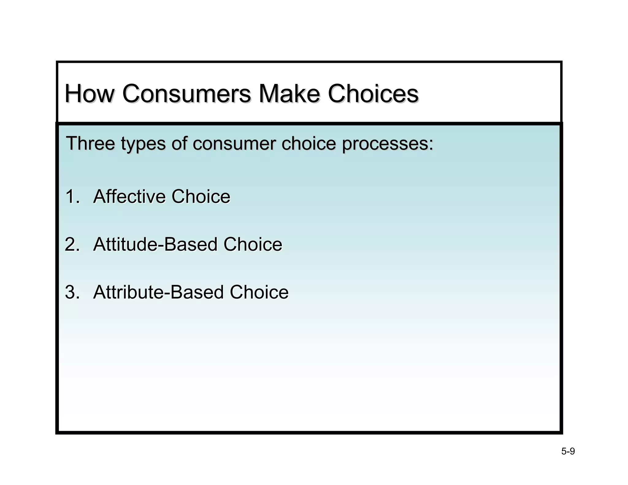 BB Chapter Five : Evaluating and Selecting Alternatives | PDF