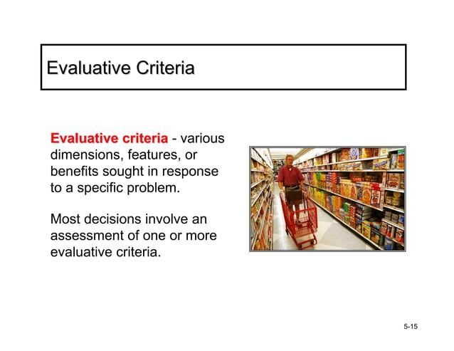 BB Chapter Five : Evaluating and Selecting Alternatives | PDF ...