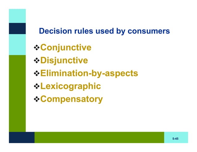 BB Chapter Five : Evaluating and Selecting Alternatives | PDF ...