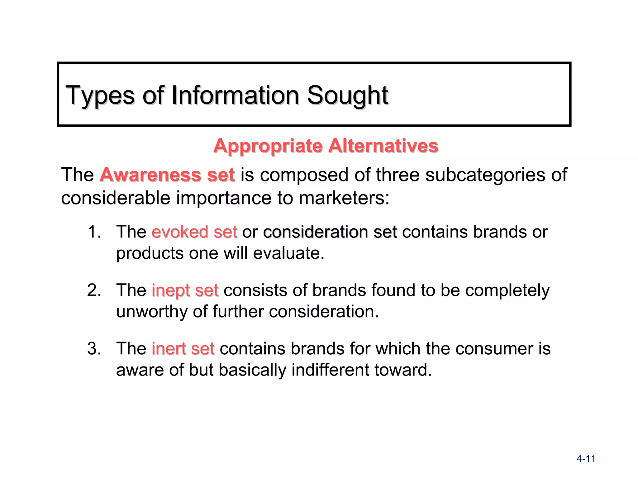 BB Chapter Four : Information Search | PDF