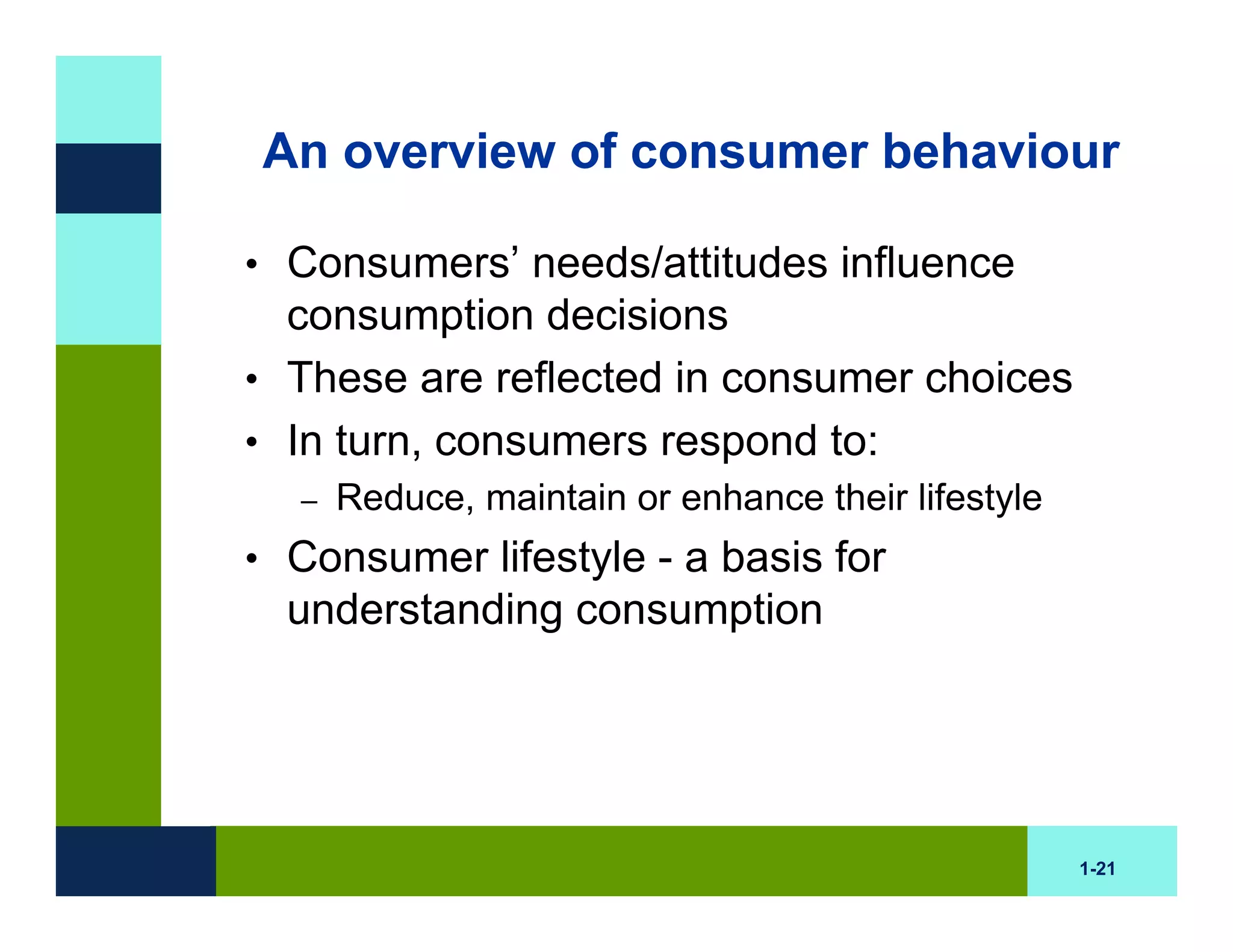 BB Chapter One: Consumer Behavior and Marketing Strategy | PDF
