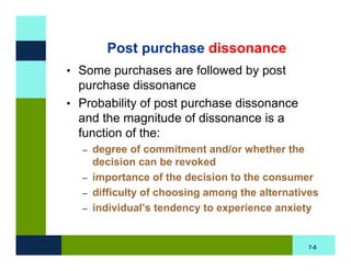 BB Chapter Seven : Post Purchase Processes, Customer Satisfaction and ...