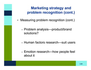 BB Chapter Three: Problem Recognition | PDF