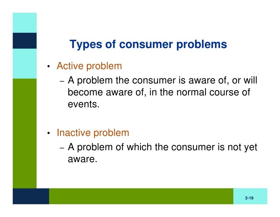 Common Consumer Problems