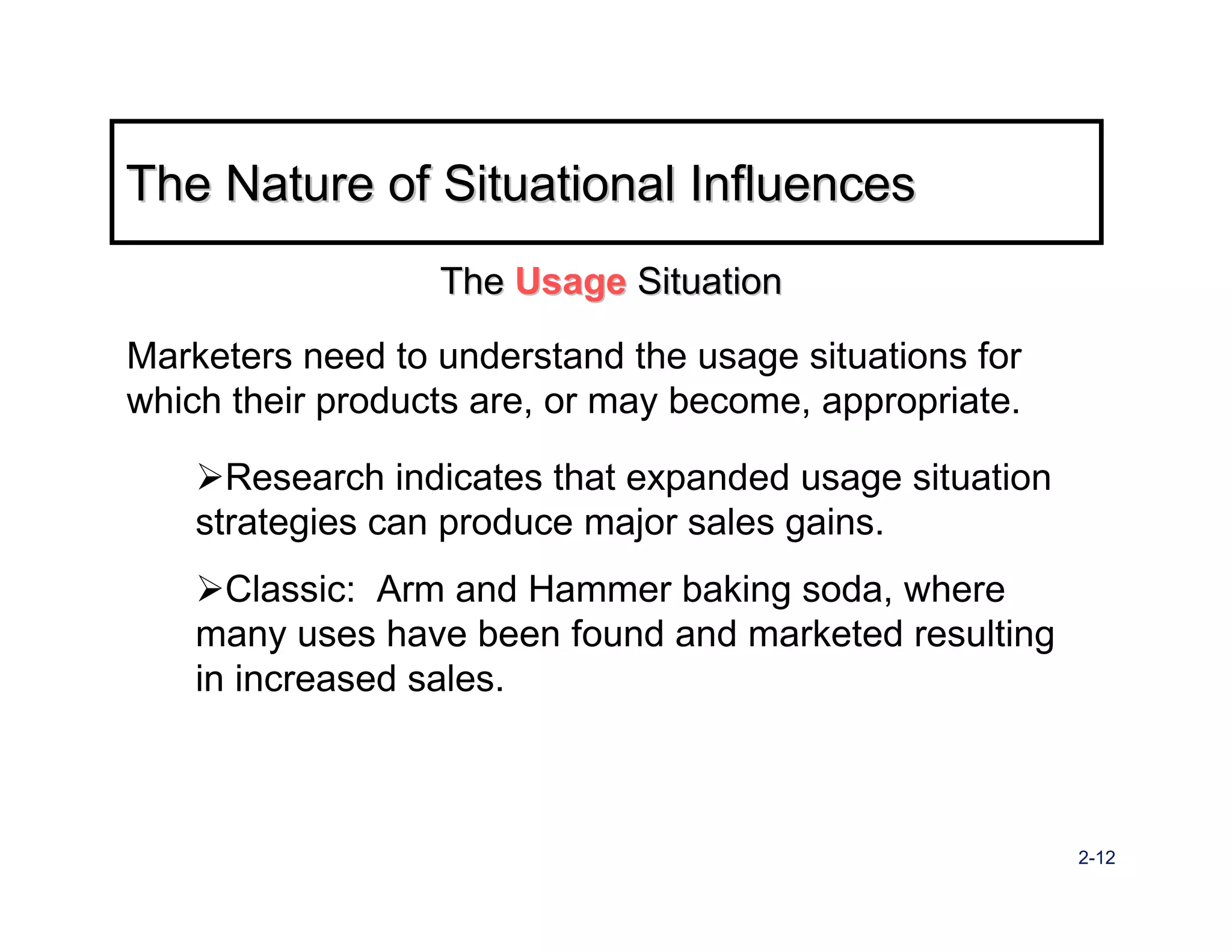 BB Chapter Two: Situational Influences | PDF