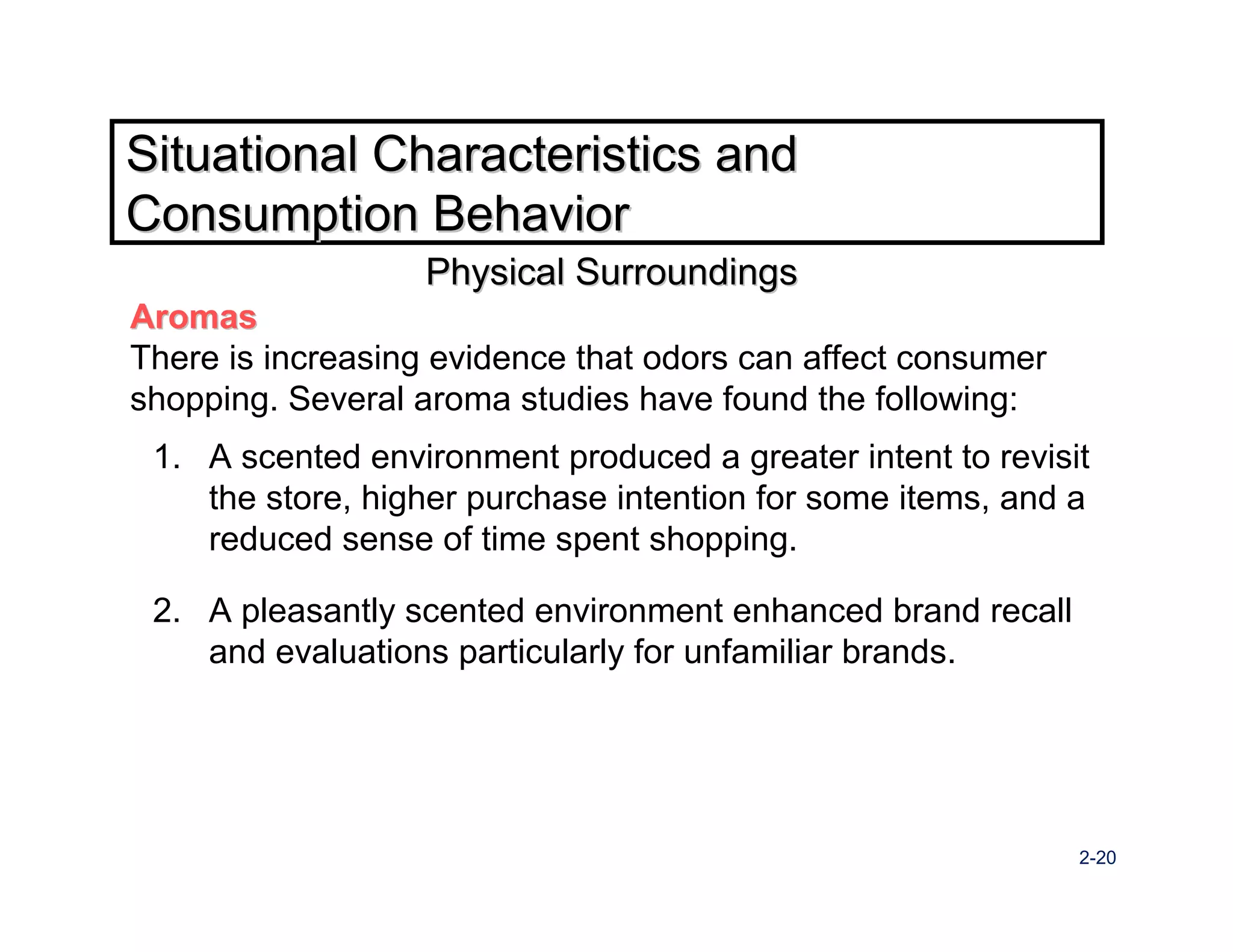 BB Chapter Two: Situational Influences | PDF