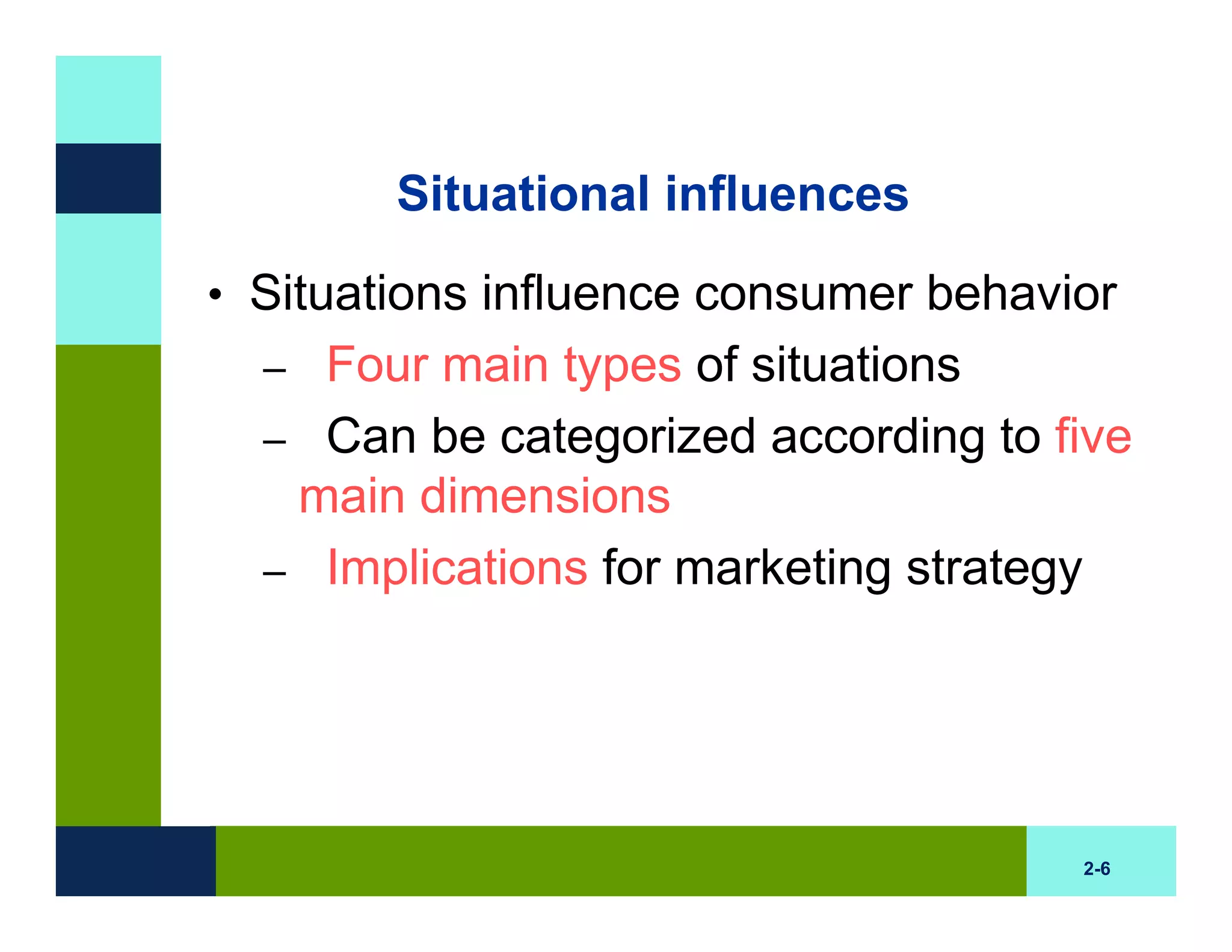 BB Chapter Two: Situational Influences | PDF