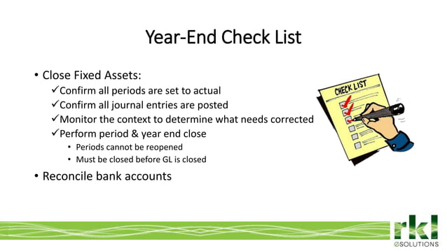Sage Enterprise Management year-end Processing Webinar 2018 | PPT